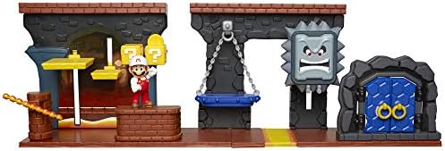 World of Nintendo Super Mario Dungeon Deluxe Play Set, Includes: 2.5 ...