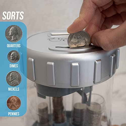 Teachers Choice Digital Coin Counter Automatic Coin Sorter - 2023 ...