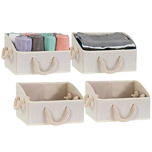 Organize Star Boho Storage Cubes Set | 4 Small Collapsible Trapezoid ...