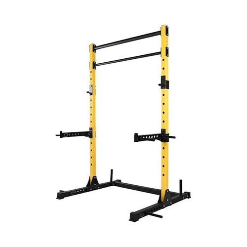 HulkFit Pro Series Gen 1 Squat Stand Rack 2 Pullup Bars - Multi-Color ...