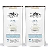 Amazon.com: Method Dishwasher Detergent Packs, Dishwashing Rinse Aid to ...