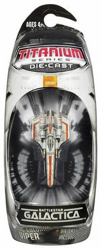 Buy CLASSIC COLONIAL VIPER Battlestar Galactica 3 INCH Titanium Series ...