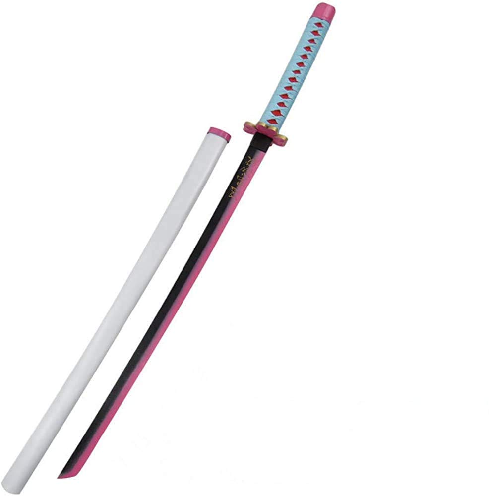 Buy Demon Slayer Cosplay Props Kanroji Mitsuri Wooden Weapons Prop for ...