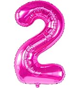 Amazon.com: Giant, 40 Inch Gold 38 Balloon Numbers - 38 Balloons ...
