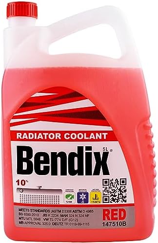 Radiator Cooling Water Red Concentration 10% - Bendix Red Anti-Freeze ...