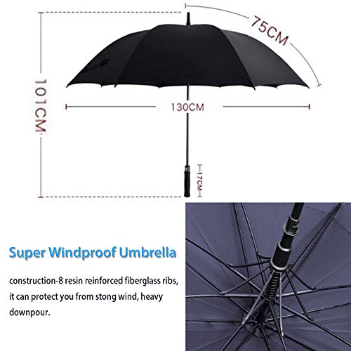 TEASTAR Big Umbrella Large Golf Umbrella 60 Inch Automatic Open Extra ...