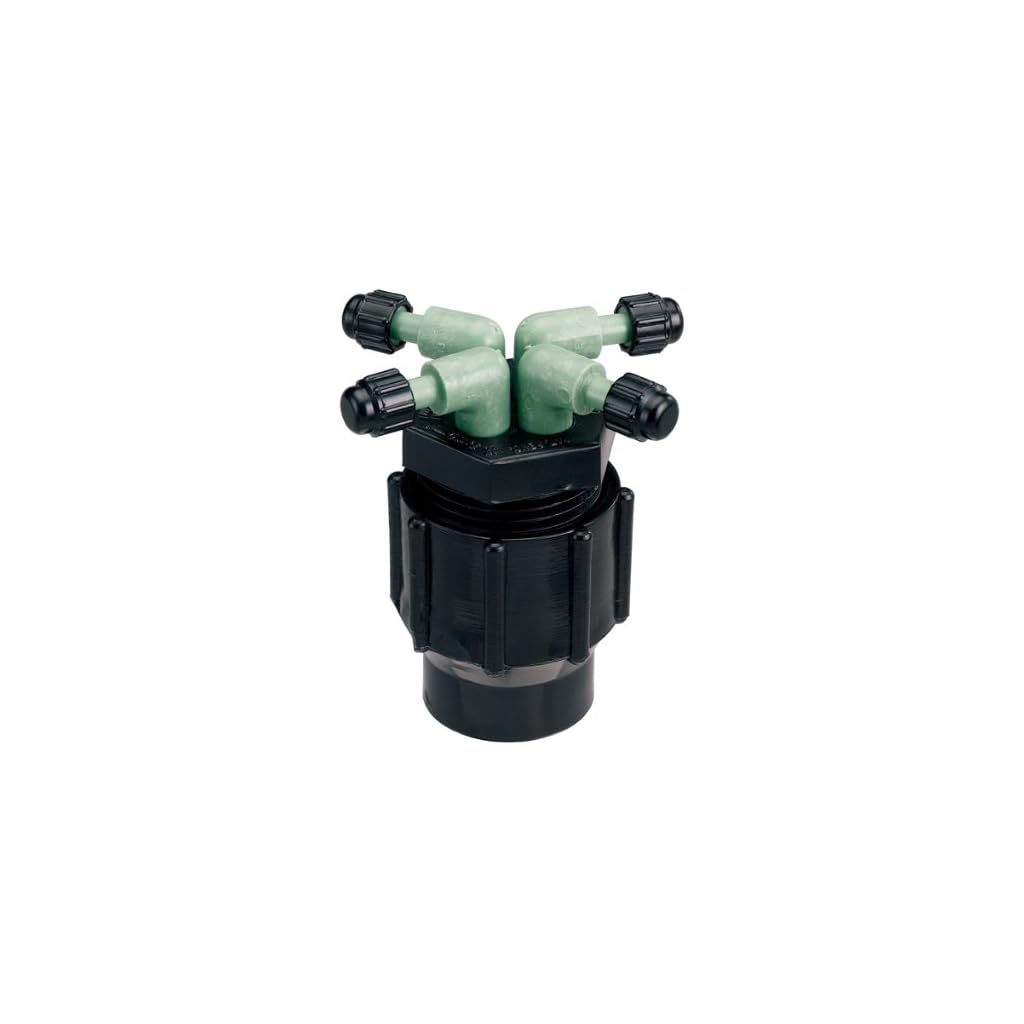 Orbit Drip System 4 Port Watering Manifold for 1/4" Tube - irrigation ...