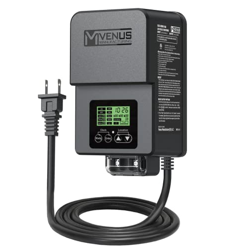 VENUS MANUFACTURING 200W Low Voltage Transformer Weatherproof Outdoor ...