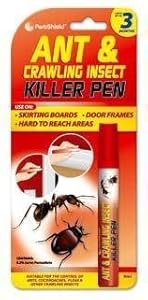Pestshield Ant & Crawling insect killer Pen, 9ml: Amazon.co.uk: Garden ...