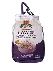 Amazon.com : Laxmi Diabetic Friendly Basmati Rice w/ Lower G.I. Index ...
