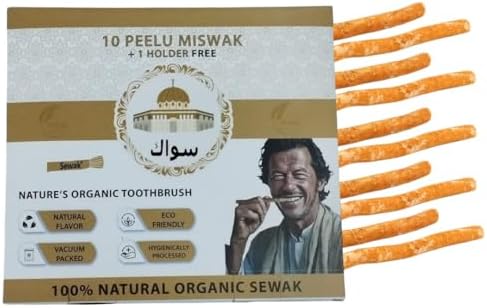 SEWAK Meswak Siwak Miswak Sticks Stick Al Muslim Natural Herbal Vacuum ...