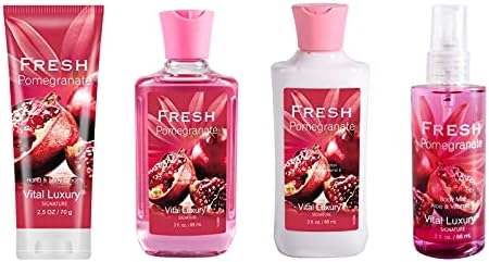Vital Luxury Bath & Body Kit, 3 Fl Oz, Ideal Skincare Gift Home Spa Set ...