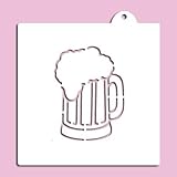 Amazon.com: Beer Mug Stencil - Reusable Stencils for Painting - Mylar ...