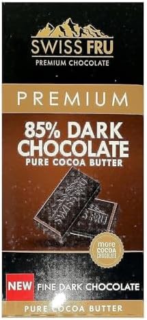 سعر شوكولاتة داكنة فاخرة 85% من سويس فرو، 80 جرام فى مصر | بواسطة ...