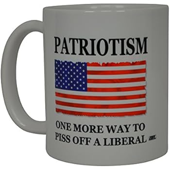 Amazon.com: Republican Conservative Coffee Mug USA Flag American ...