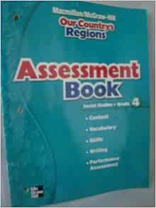 Assessment Book for "Our Country's Regions" Social Studies Grade 4 ...