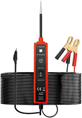Automotive Circuit Tester, Test Light Automotive with 4M Test Lead, 6V ...