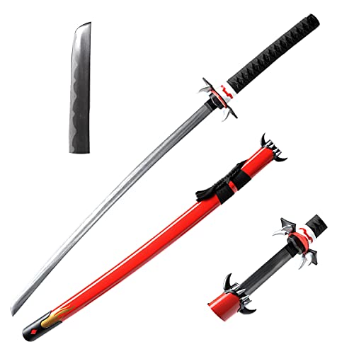 lkjad Forge Cosplay Anime Props Sword Blood-C Sword Kisaragi Saya Red ...
