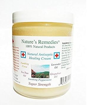 Amazon.com: 100% Natural Antiseptic Healing Cream: Dr. Recommended, 5X ...