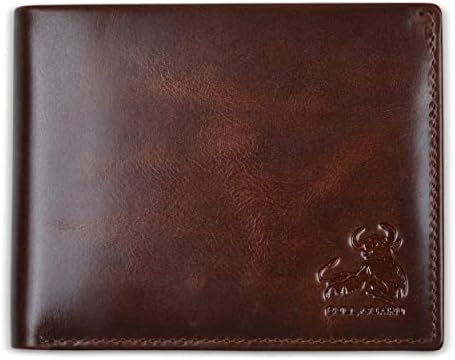 Bull Guard RFID Blocking Bifold Wallet for Men with Coin Pocket, Forest ...