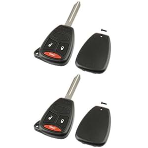 Amazon.com: 2 Key Shell Case fits Dodge Caliber Dakota Durango Magnum ...