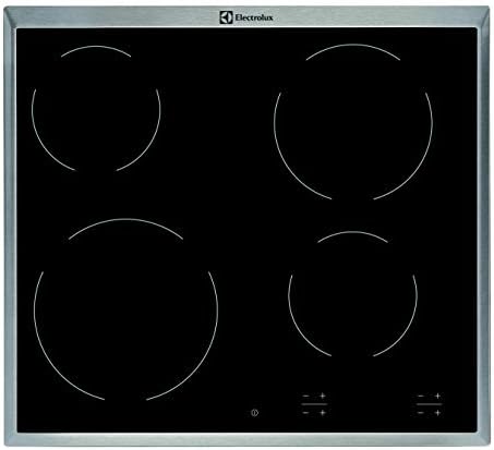 Electrolux Built In 60x60cm Premium Ceramic Electric Hob, 4 Cooking ...