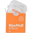 Amazon.com : RiseWell Scrubby Floss for Teeth - Natural PFAS Free Dental Floss with ...