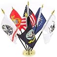 Amazon.com: US Flag Store Armed Forces Desk Set : Office Products