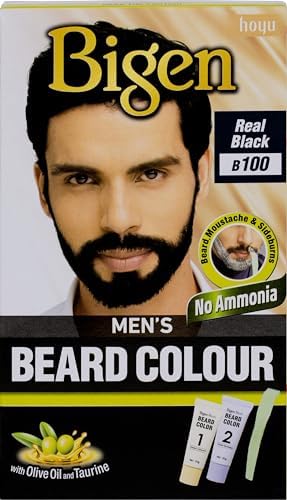 Bigen Men's No Ammonia Beard Color - Brown Black B100 price in Saudi ...