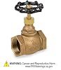 Smith-Cooper International 4101 Series Bronze Globe Valve, Inline, 3/8 ...