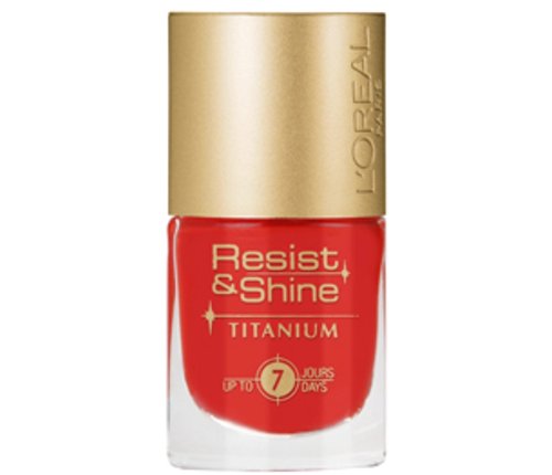 L'oreal Resist and Shine Titanium Nail Varnish sweet orchid "504" 9ml ...