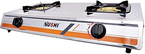 Nushi 2 Burner Gas Stove [ns-205] price in UAE | Amazon UAE | kanbkam