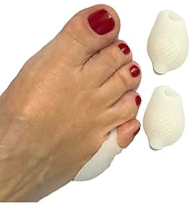 Amazon.com: Tailors Bunion Protectors Pads Set of 3 - Soft Gel Pinky ...