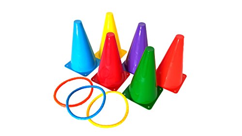 Playscene 'Ring Toss & Cones Game' Sporting Goods Outdoor Recreation ...