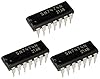 IC Logic - 7474 14 Pin Dual D-Type Flip-Flop with Preset & Clear, 3 ...