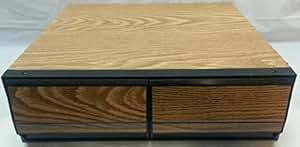 Amazon.com: 24 Capacity VHS Cassette Tape Holder Case Storage Cabinet ...