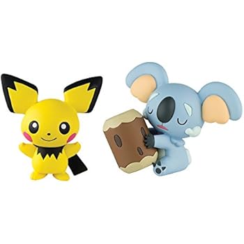 Amazon.com: Takaratomy Pokemon Sun & Moon EX EMC-11 Mini Action Figure ...