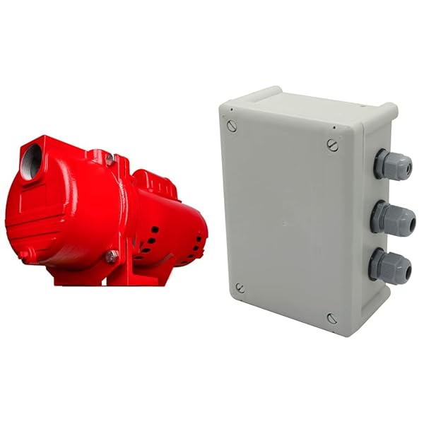 Red Lion RL-SPRK200 Cast Iron Sprinkler Pump, 2 hp & Orbit 57009 ...