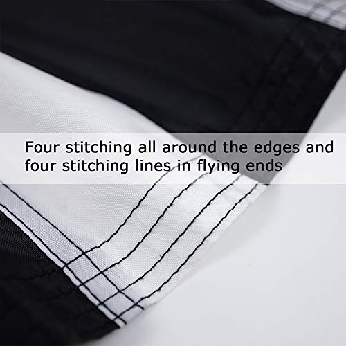 KPP 3x5 Ft Thin Blue Line USA Flag, 2020 US Police Flag in Outdoor ...