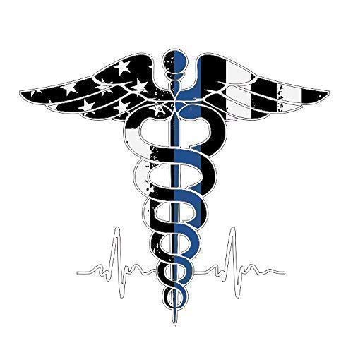 Amazon.com: Back the Blue - Thin Blue Line - RN - Corpsmen Symbol ...