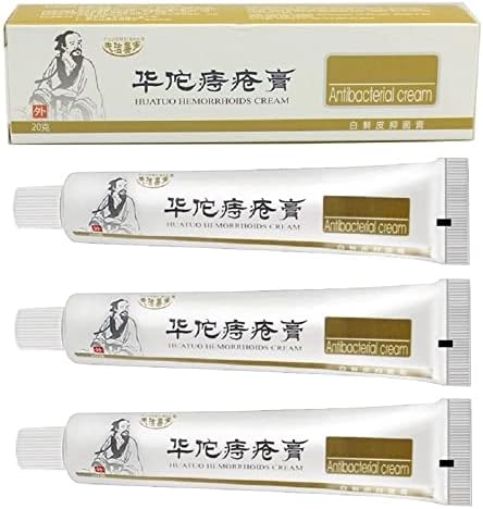 3PCS Chinese Herbal Hemorrhoids Cream—Hemorrhoids Ointment Cream for Hemmoroid Anus Prolapse ...