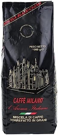 Caffe Milano Aroma Italiano Black Gold 70% Arabica 30% Robusta Whole ...