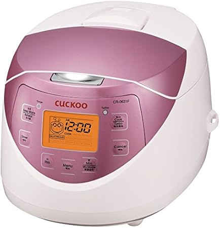 Cuckoo CR-0631F Rice Cooker 6 Cups Uncooked (3 Liters / 3.2 Quarts ...