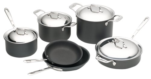 Amazon.com: Emeril Nonstick 10-Piece Cookware Set: Kitchen & Dining