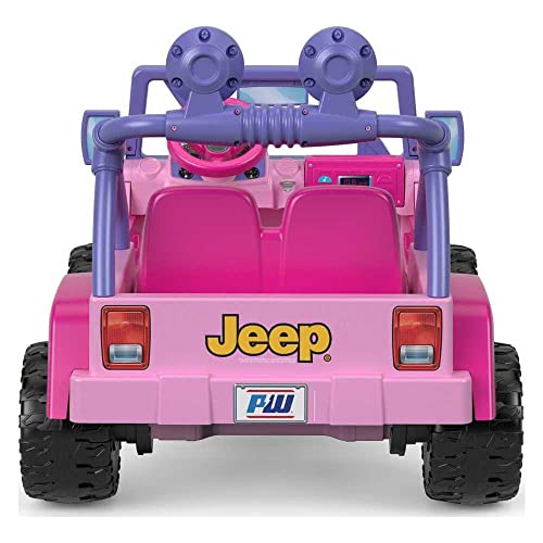 Power Wheels Disney Princess Jeep Wrangler Vehículo correpasillos a ...