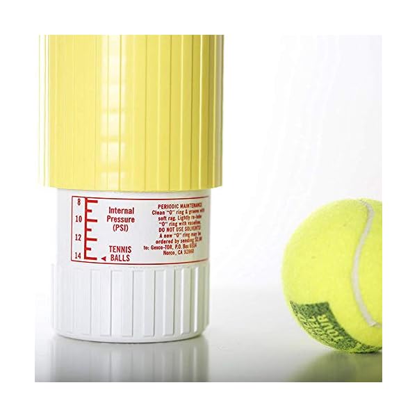 Gexco Tennis Ball Saver - Pressurized Tennis Ball Storage That Keeps ...