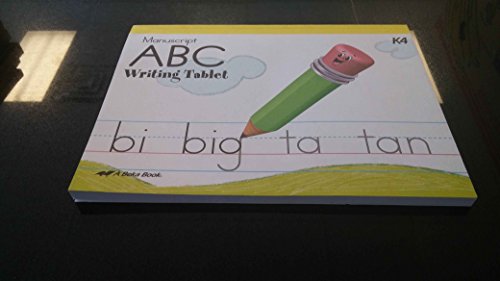 Manuscript ABC Writing Tablet K4: Amazon.com: Books