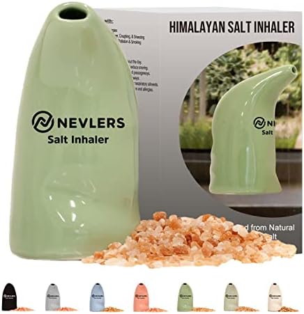 Nevlers Easy to Use Ceramic Himalayan Salt Inhaler | Natural Salt ...