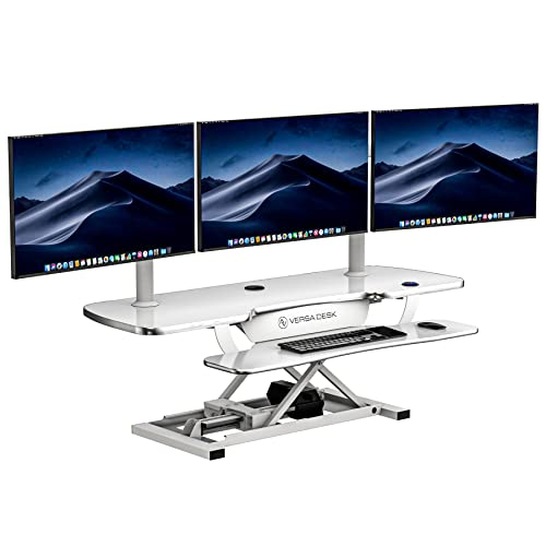 VERSADESK 48 Inch Extra Wide Standing Desk Converter, PowerPro Electric ...