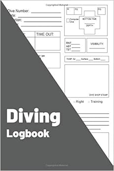 Diving Logbook: Scuba Diving Log book (100 Pages 6 x 9 ): Paperback ...